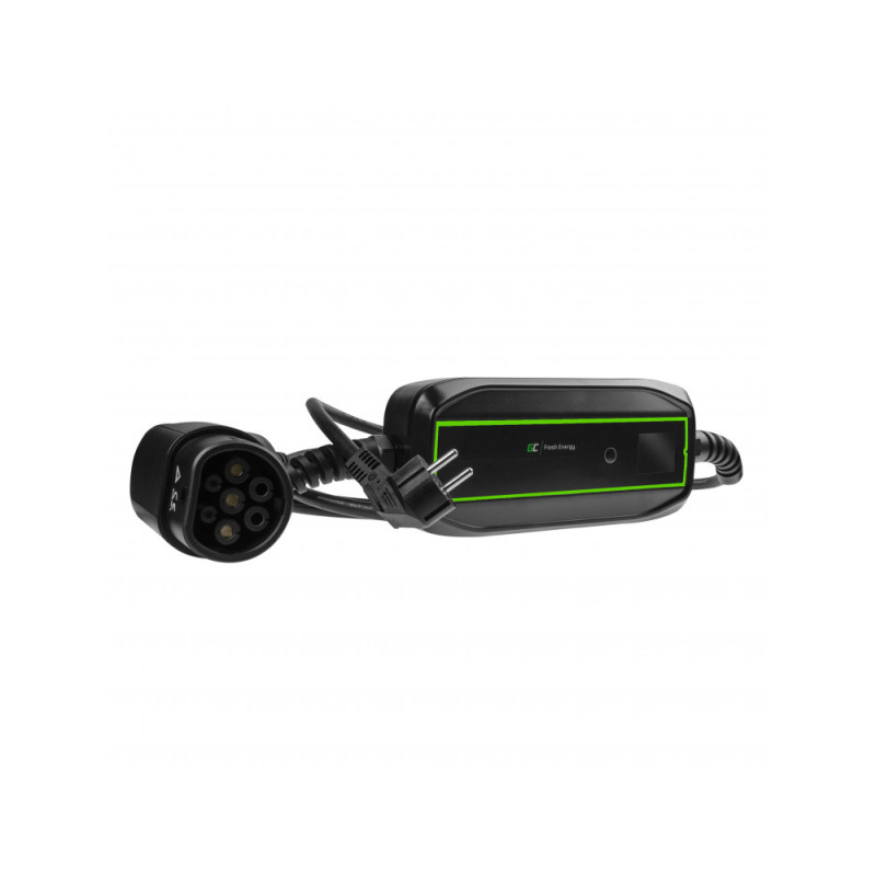 Carregador Portátil GreenCell EV PowerCable 3.6kW Tipo2