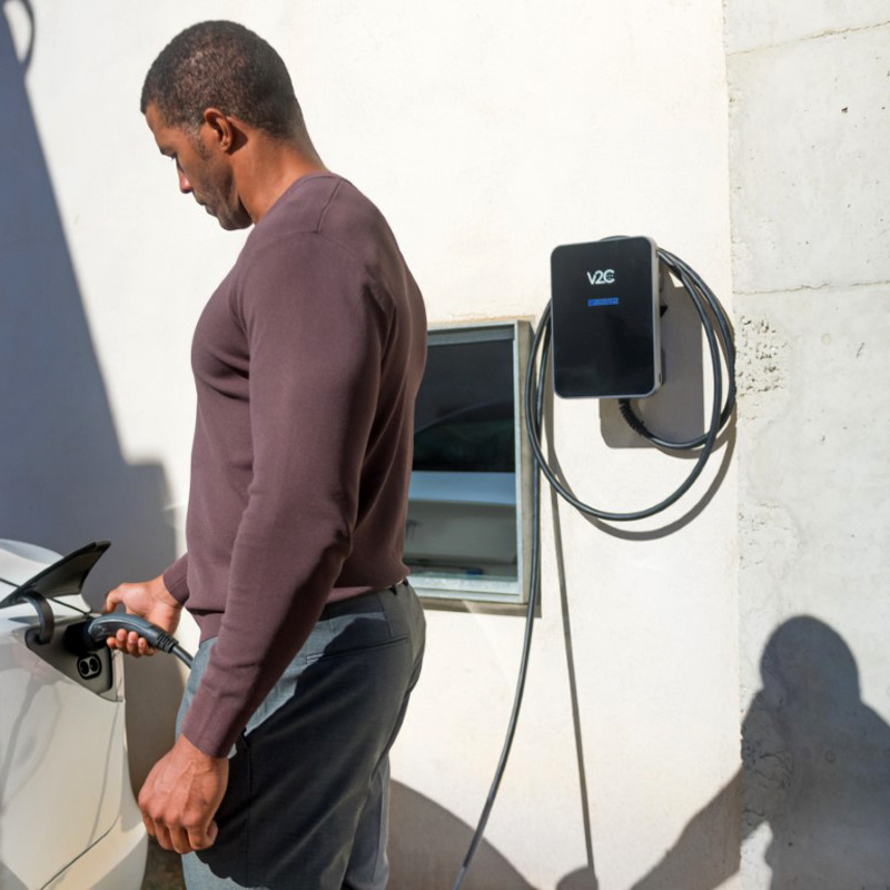 Carregador V2C Trydan Monofásico 7.4Kw Tipo 2 WI-FI + APP